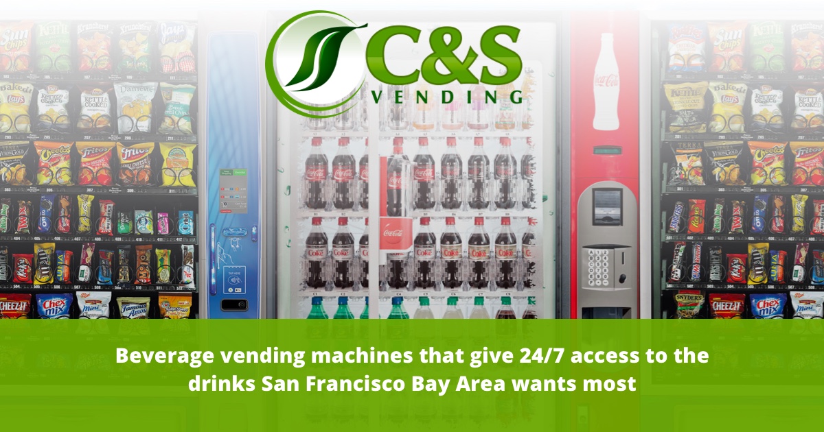 Beverage Vending Machines in San Francisco Bay Area | C&S Vending Inc.